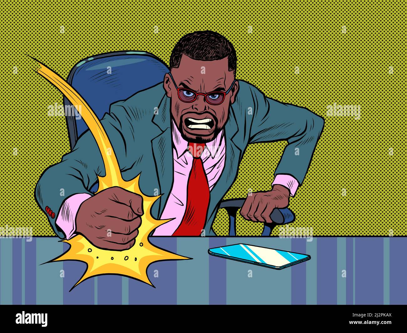Young unhappy african american Stock Vector Images - Alamy