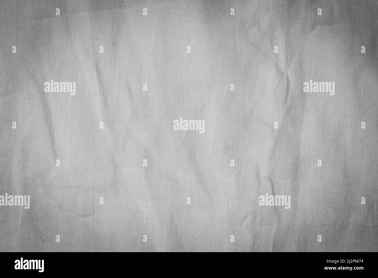 White crumpled linen fabric texture background Stock Photo - Alamy