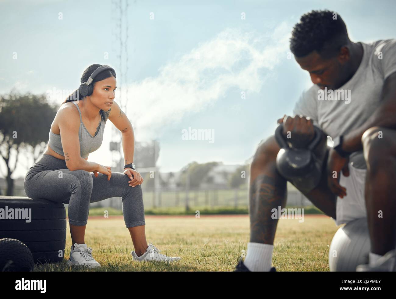Staying healthy together full hi-res stock photography and images - Alamy