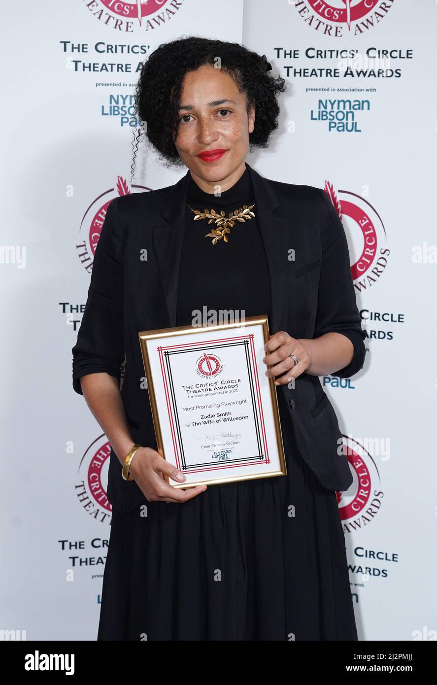 Zadie smith 2022 hi-res stock photography and images - Alamy