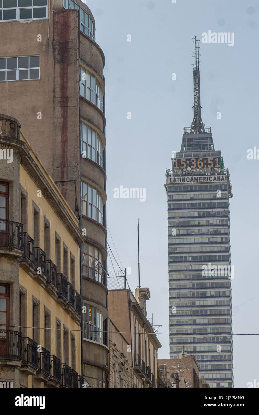 Torre Latinoamericana, Mexico City, Spring 2022 Stock Photo - Alamy