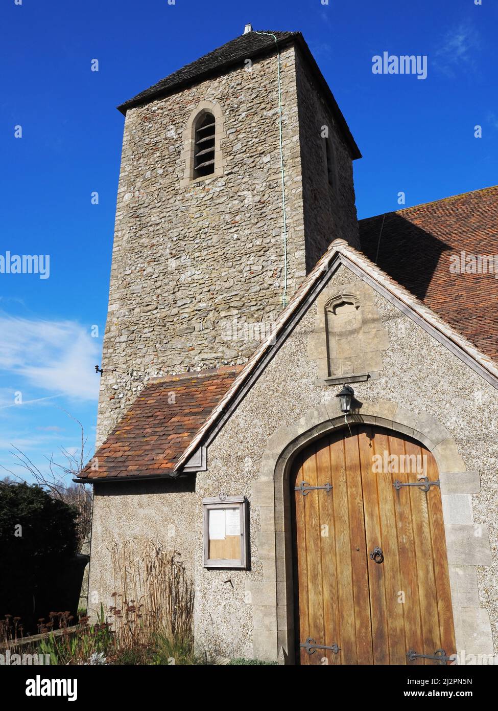 St Margaret of Antioch church, Lower Halstow, village on the River ...