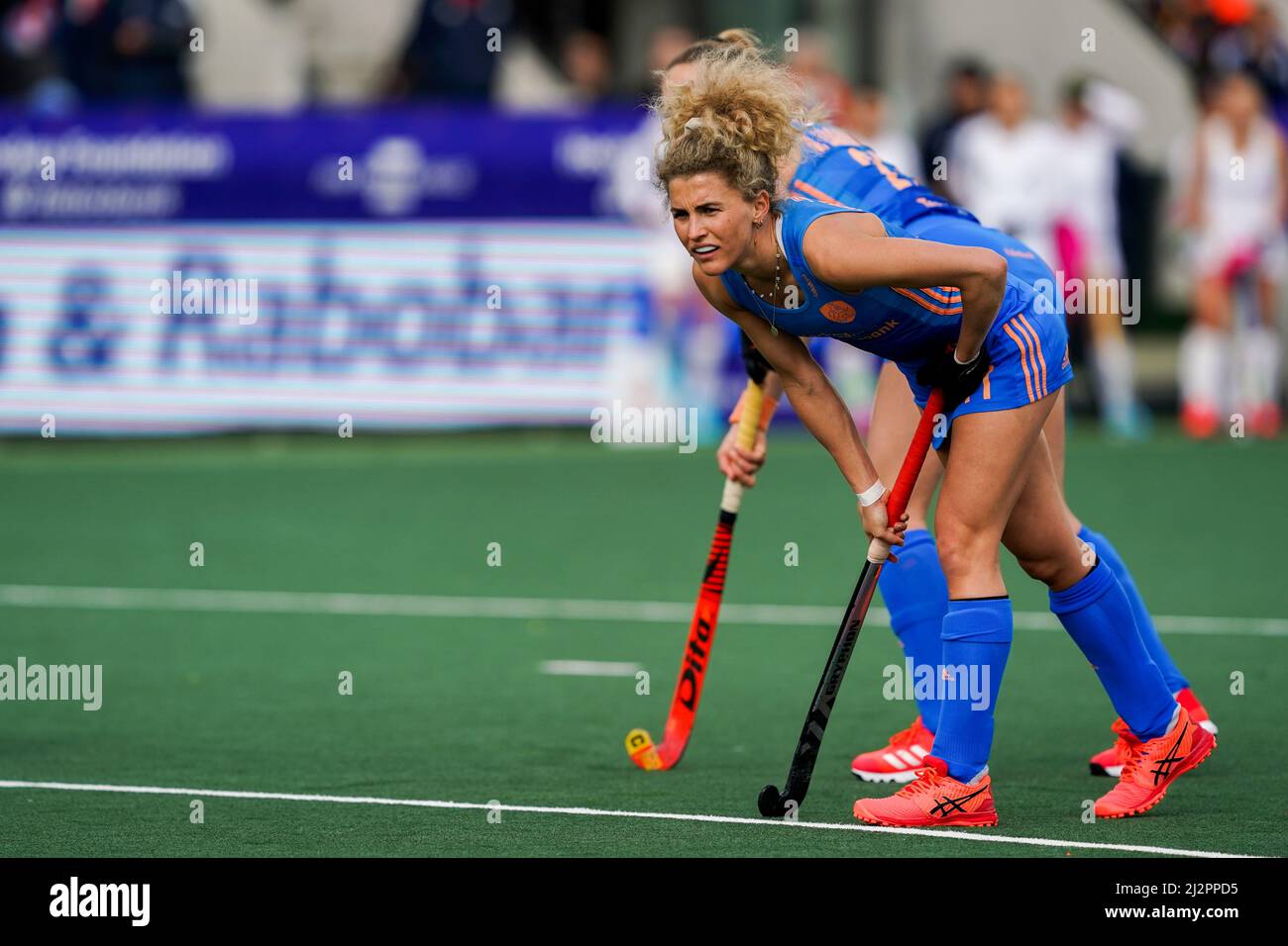 AMSTELVEEN, NETHERLANDS - APRIL 3: Maria Verschoor of The Netherlands ...