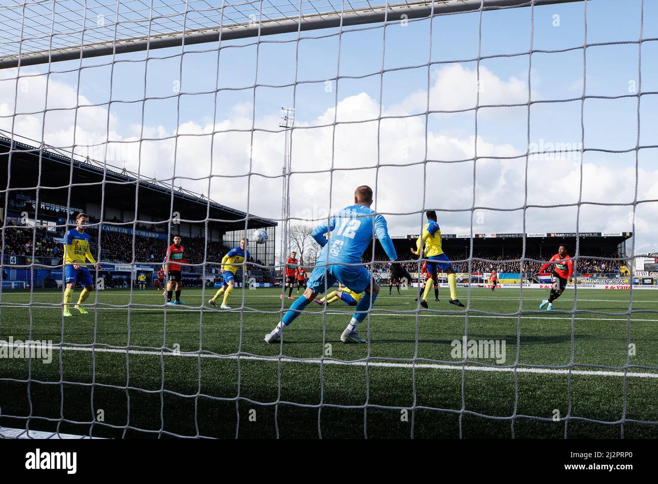 LEEUWARDEN, Cambuur Stadium , 03-04-2022 , season 2021 / 2022 , Dutch ...