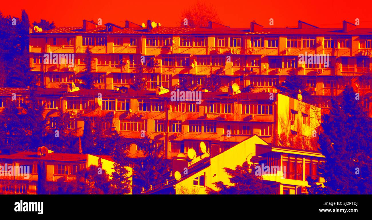 Architecture of the mid-20th century. Russian constructivism influence ...