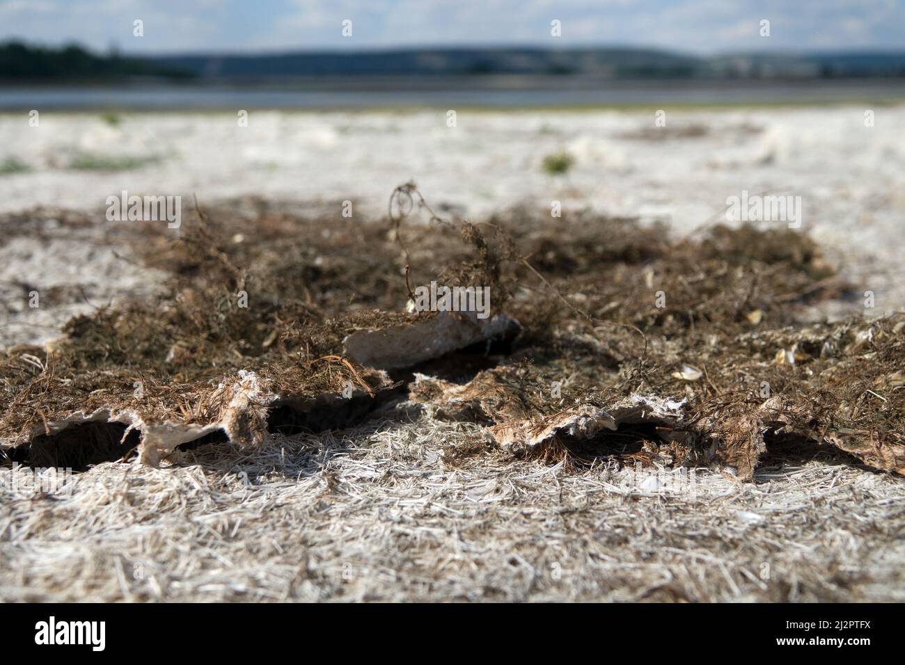 Low flow (summer steady low water level). Water disappeared from ...