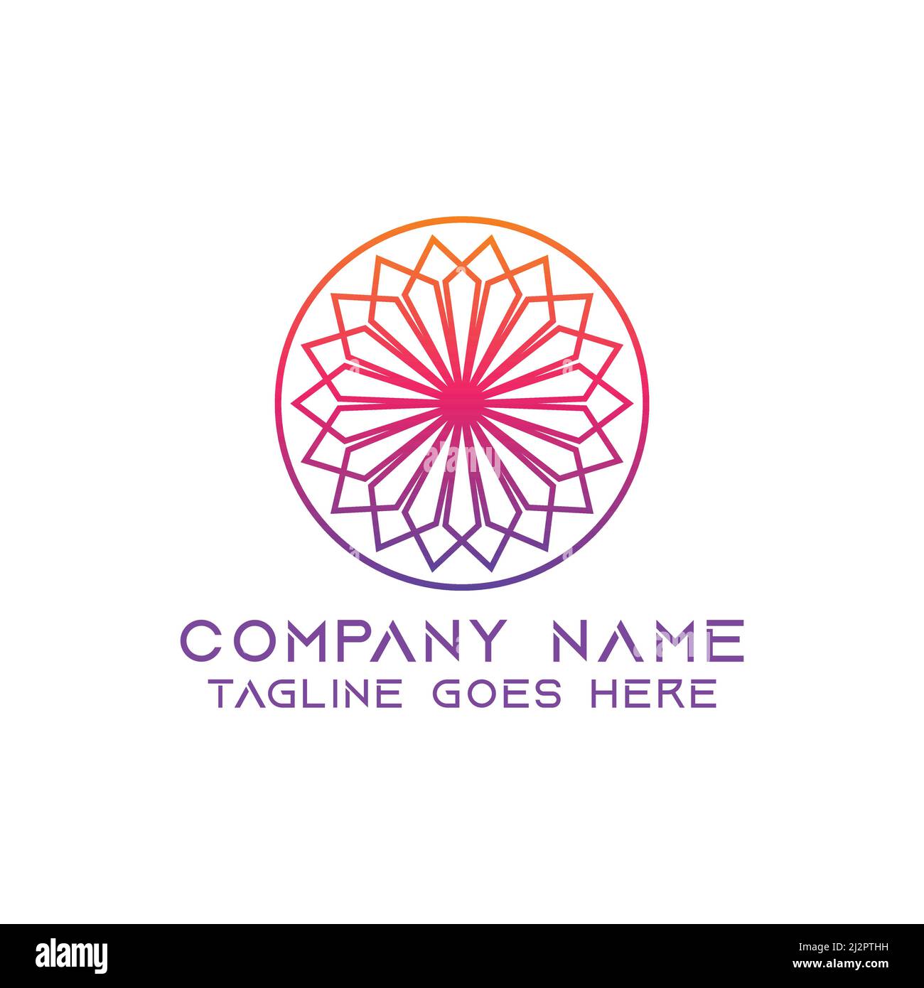Flower vision logo design template. This logo is very suitable for any ...