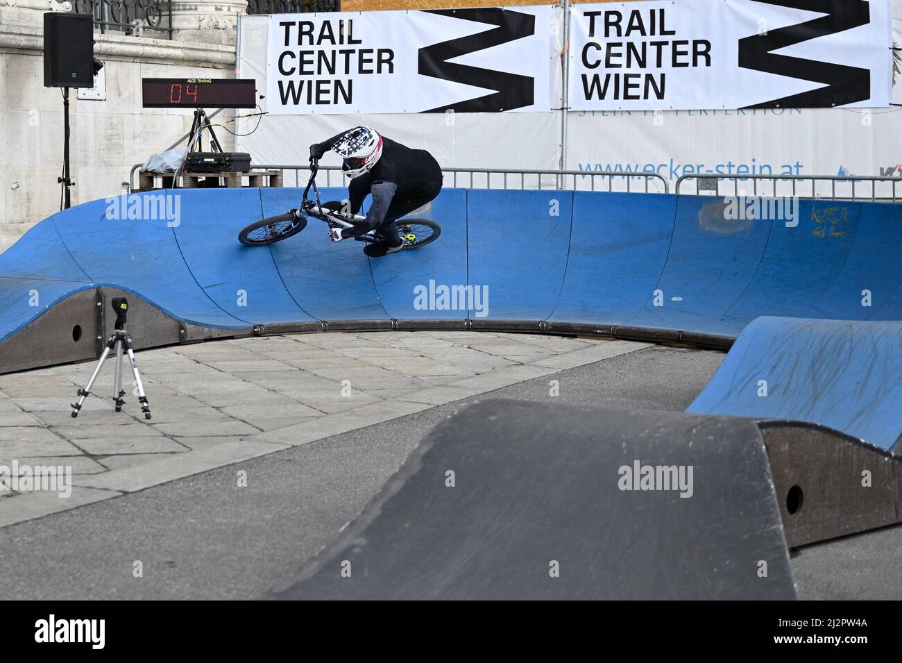 Vienna, Austria. 3rd Apr 2022. Agus Bike Festival 2022 at Vienna City ...