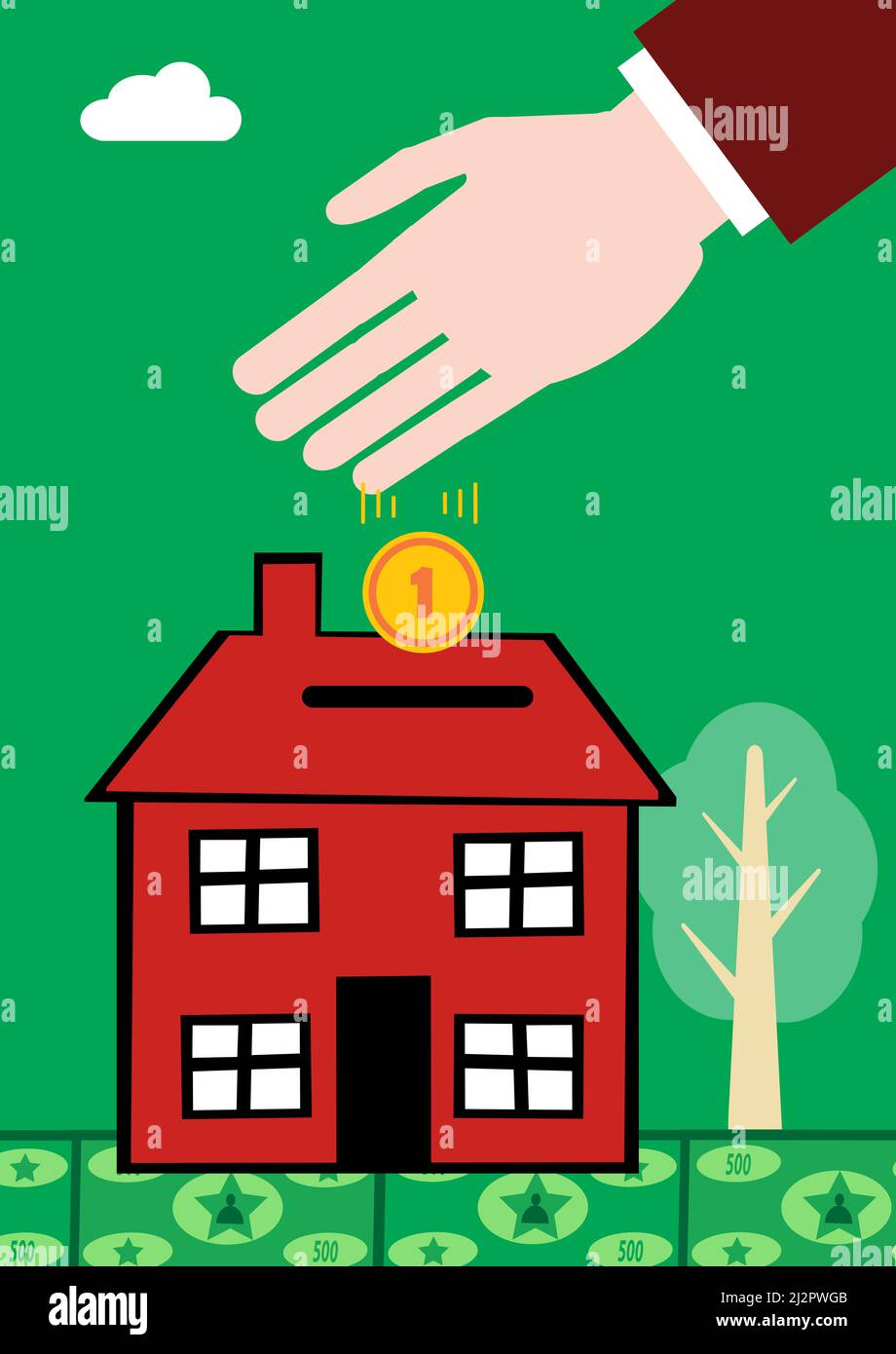 Real estate metaphor hi-res stock photography and images - Alamy