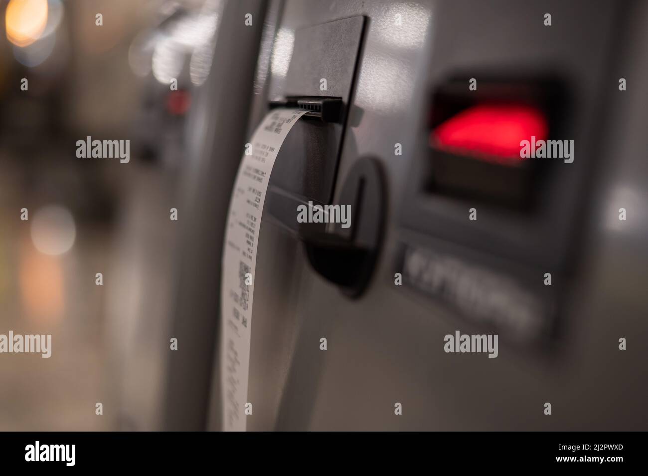 Price check machine hi-res stock photography and images - Alamy