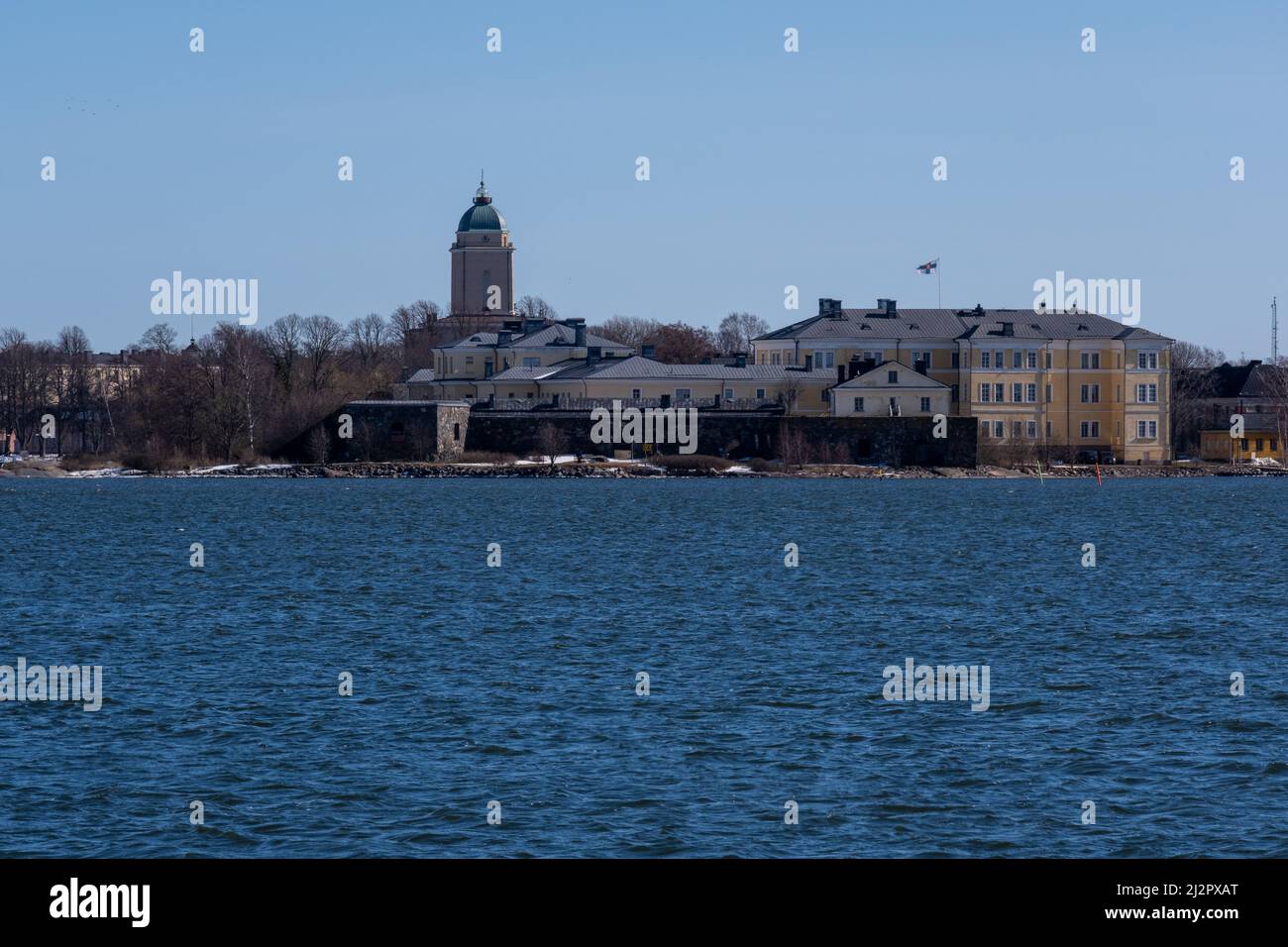 Helsinki / Finland - APRIL 3, 2022: View of Suomenlinna fortress in ...
