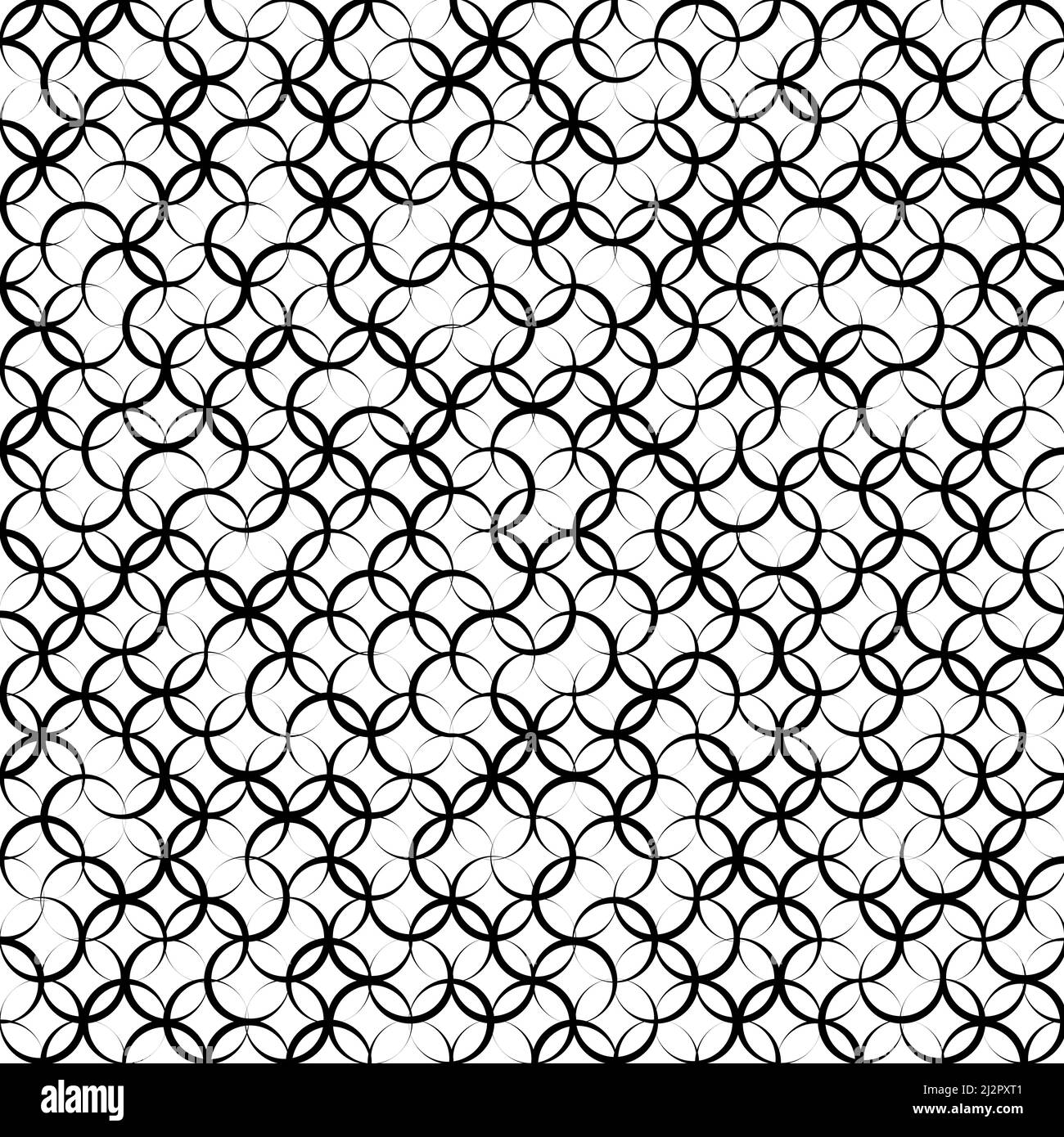 Overlapping circles, dots, bubbles pattern. Dotted, stipple and ...