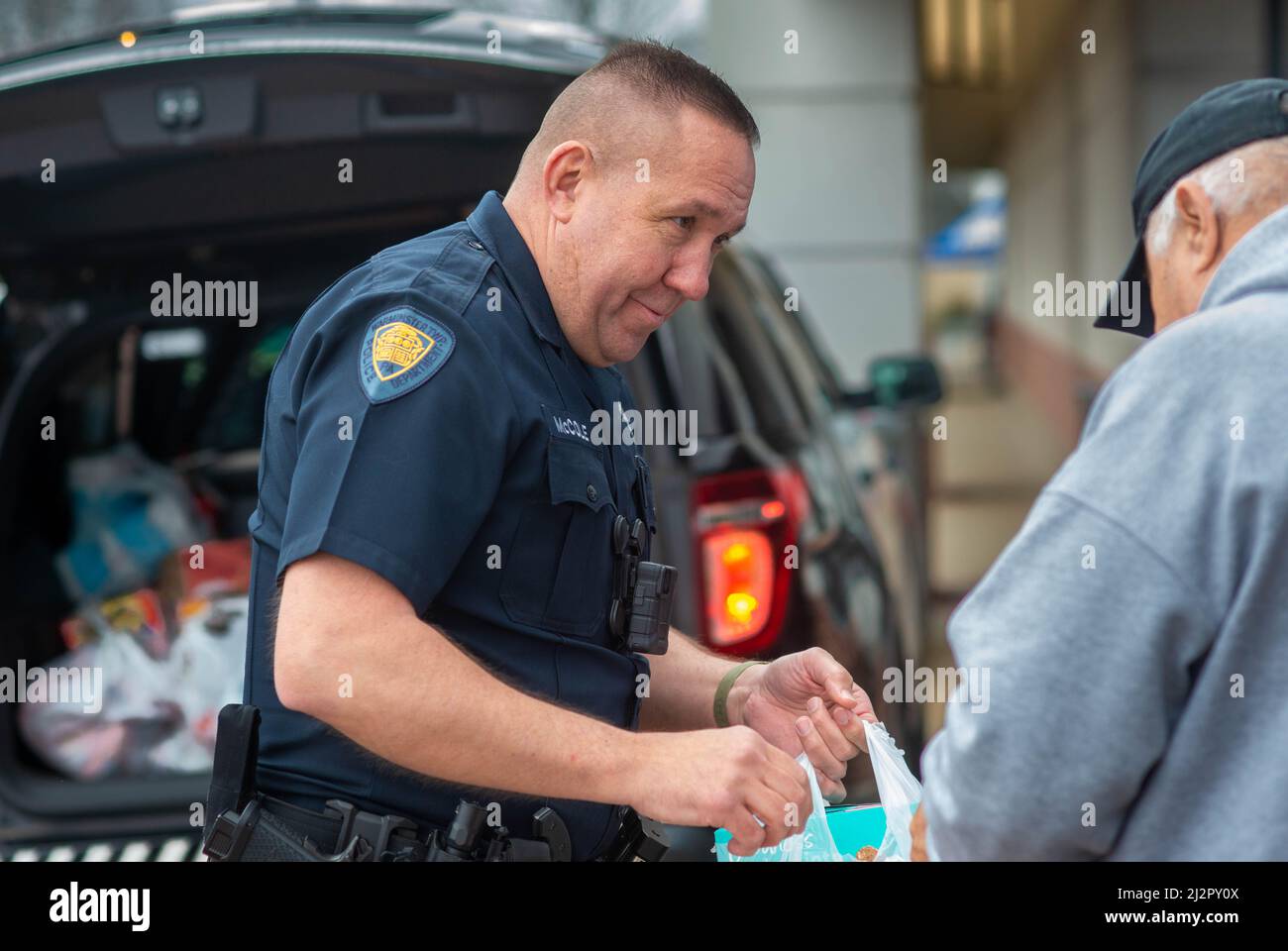 Warminster, United States. 03rd Apr, 2022. Warminster Police Officer ...