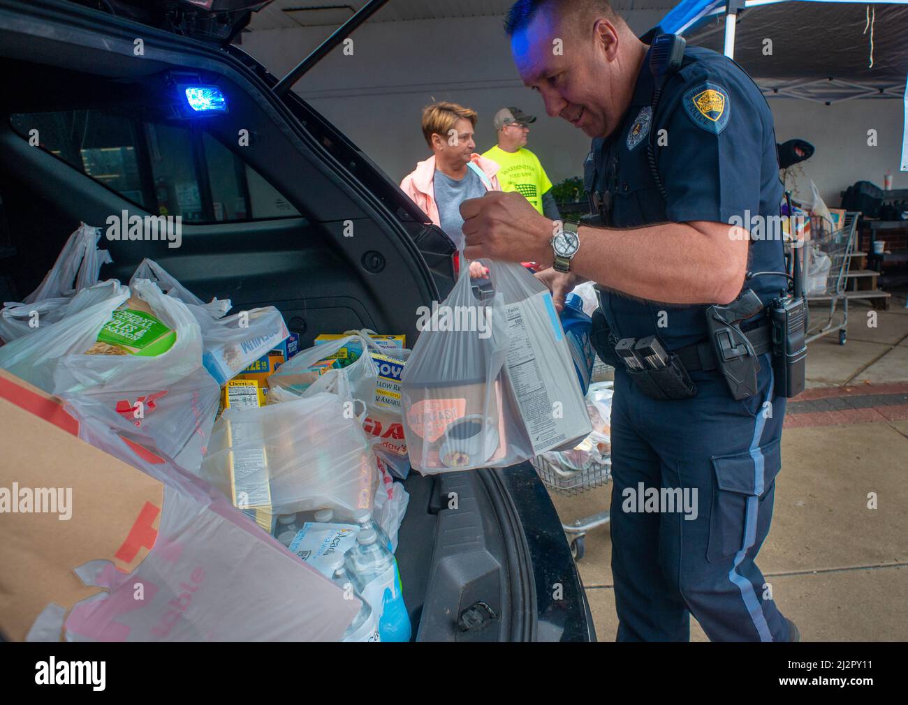 Warminster, United States. 03rd Apr, 2022. Warminster Police Officer ...