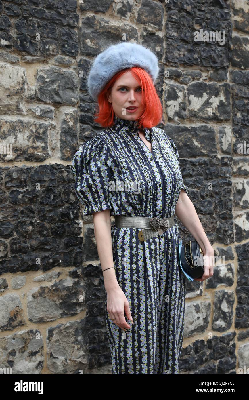 Henri Bergmann seen outside of Paul & Joe show during London Fashion ...