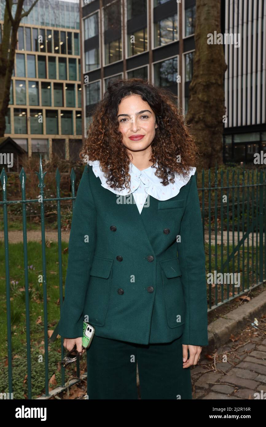 Anna Shaffer seen outside of Paul & Joe show during London Fashion Week ...