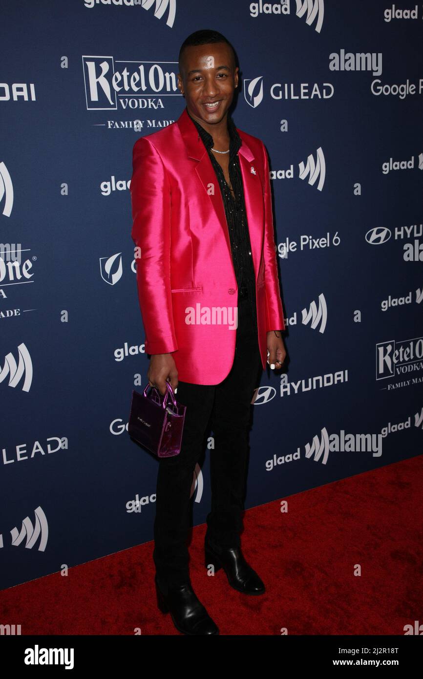 Victor Jackson attends the 33rd Annual GLAAD Media Awards on April 02 ...