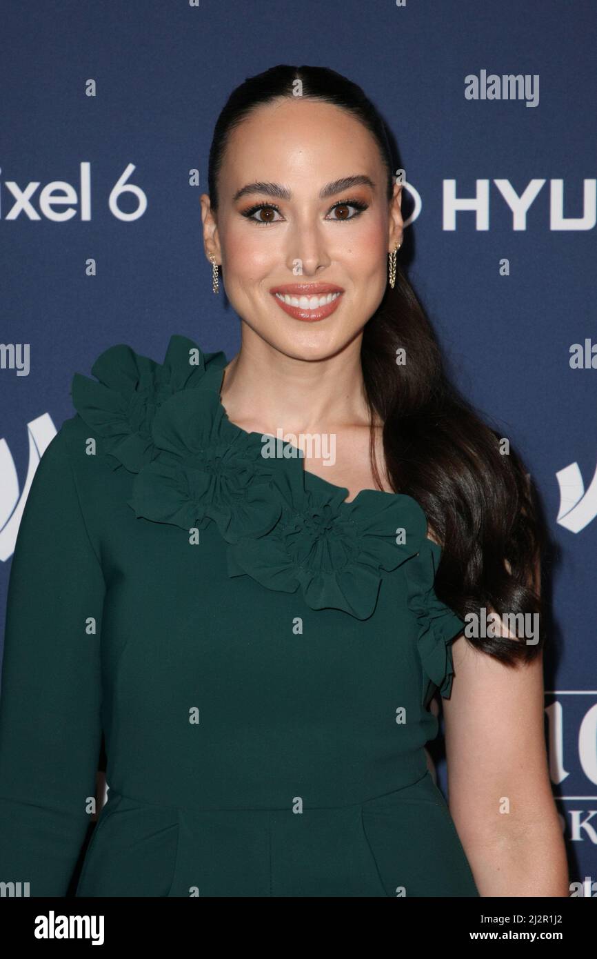 Meena Harris attends the 33rd Annual GLAAD Media Awards on April 02 ...