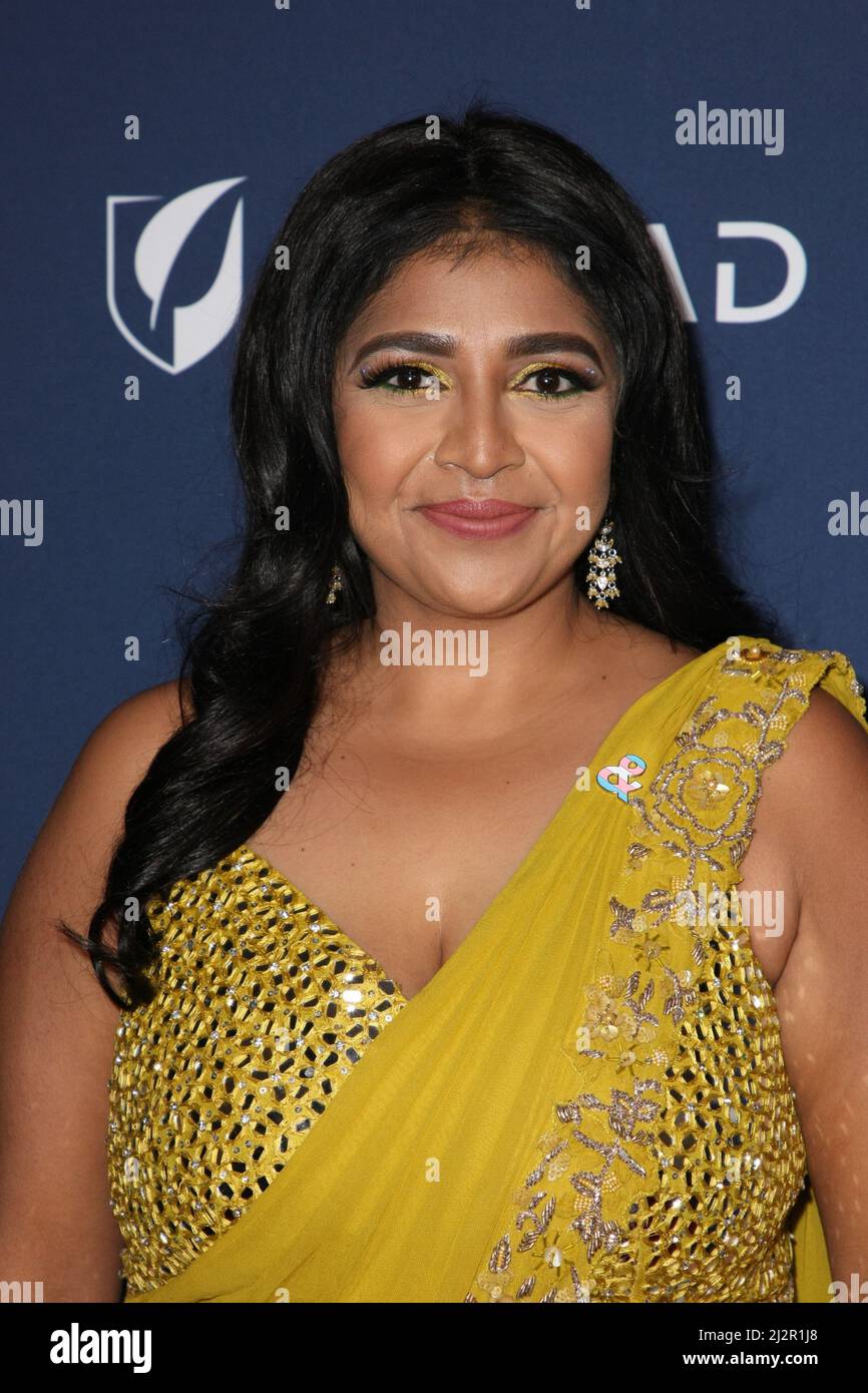 Punam Patel attends the 33rd Annual GLAAD Media Awards on April 02 ...