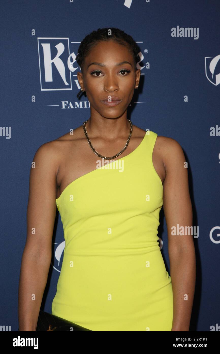 Jonica T. Gibbs attends the 33rd Annual GLAAD Media Awards on April 02 ...