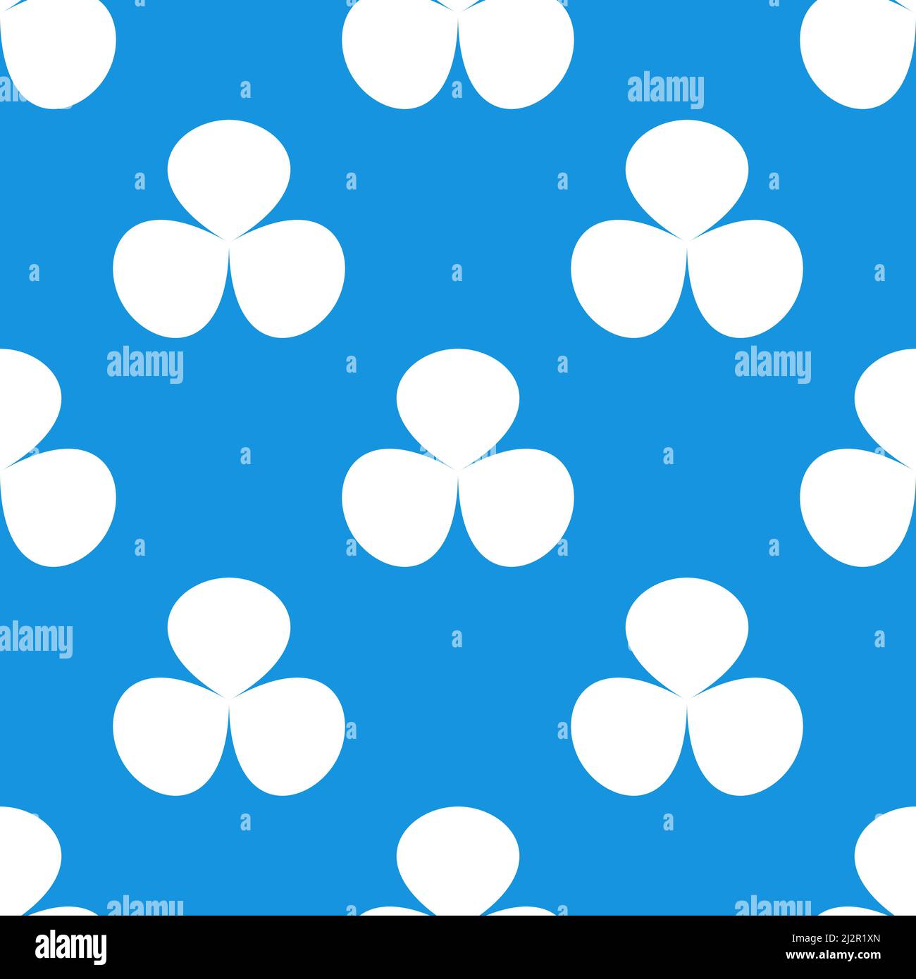 Simple blue flowers, petals seamless, repeatable pattern, background ...