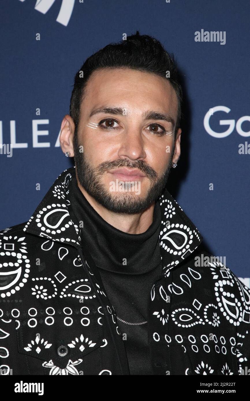 Beverly Hills, USA. 02nd Apr, 2022. Christopher Rodriguez attends the 33rd Annual GLAAD Media ...