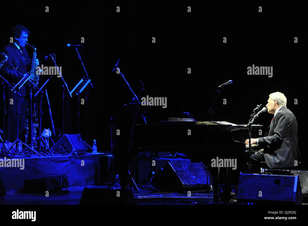 Paolo Conte in live concert Stock Photo - Alamy