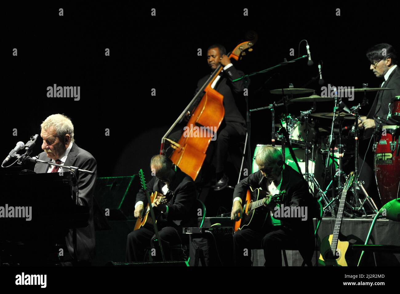 Paolo Conte in live concert Stock Photo - Alamy