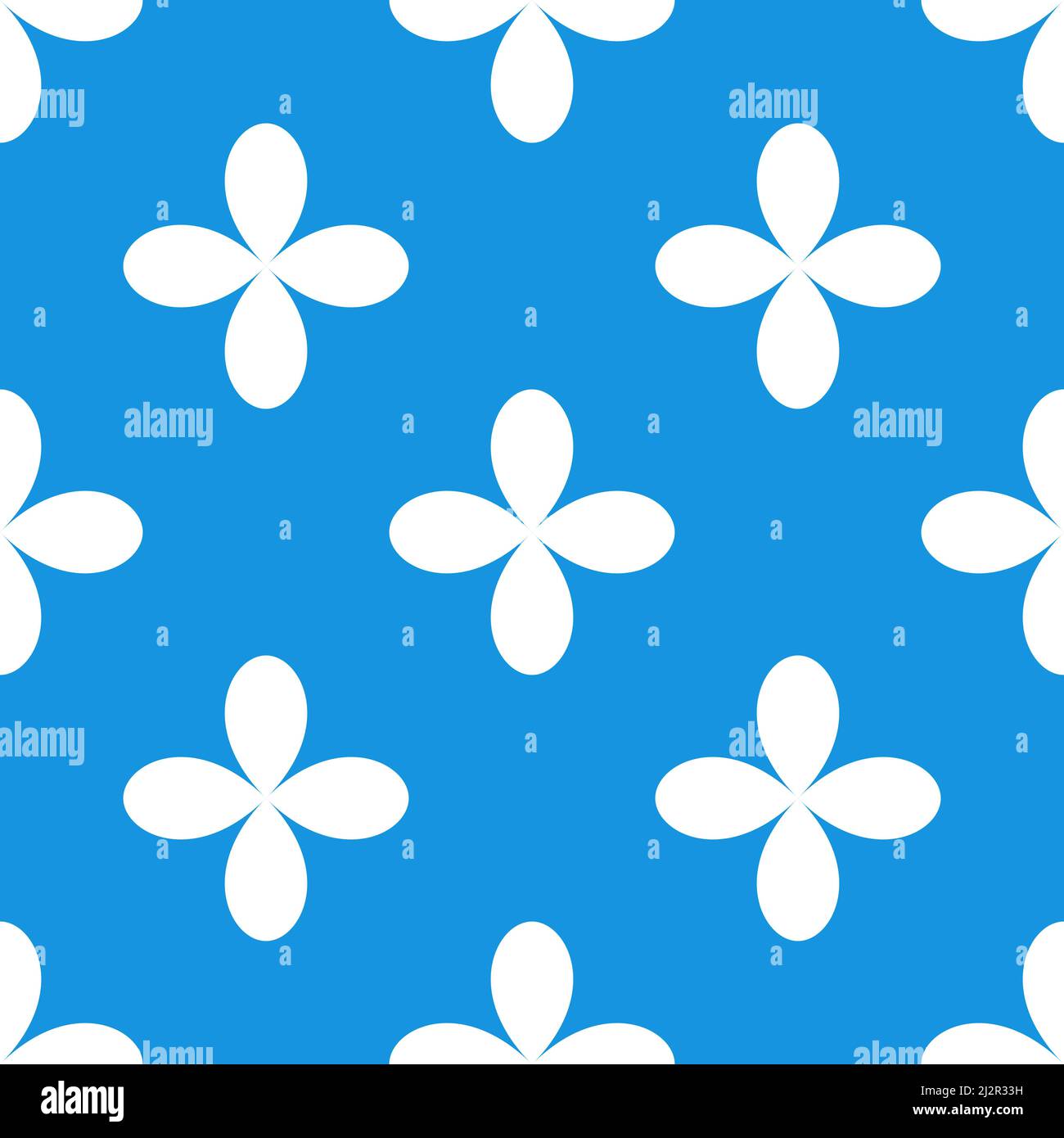 Simple blue flowers, petals seamless, repeatable pattern, background ...