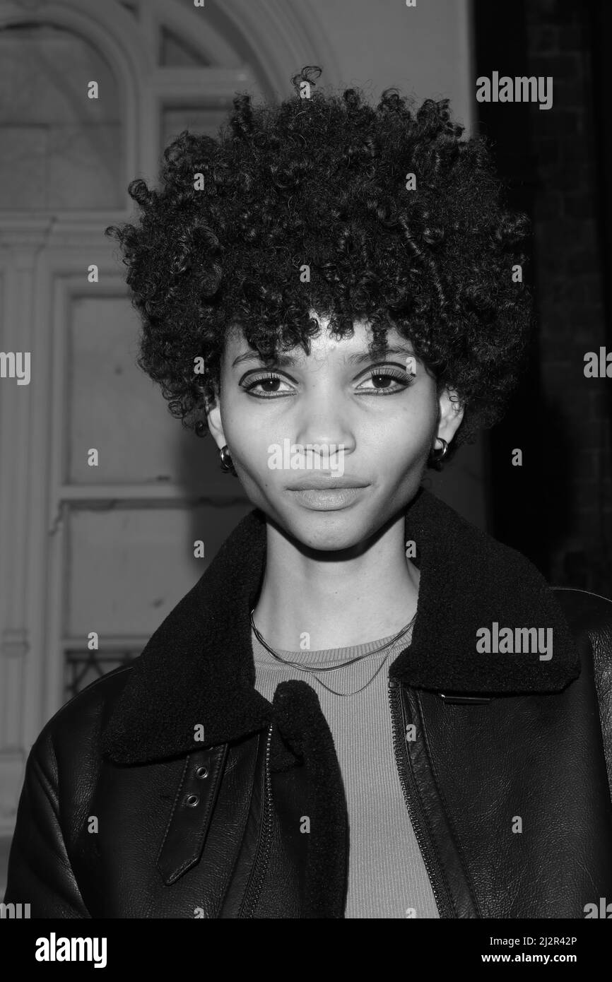 Paul and joe london fashion show Black and White Stock Photos & Images ...