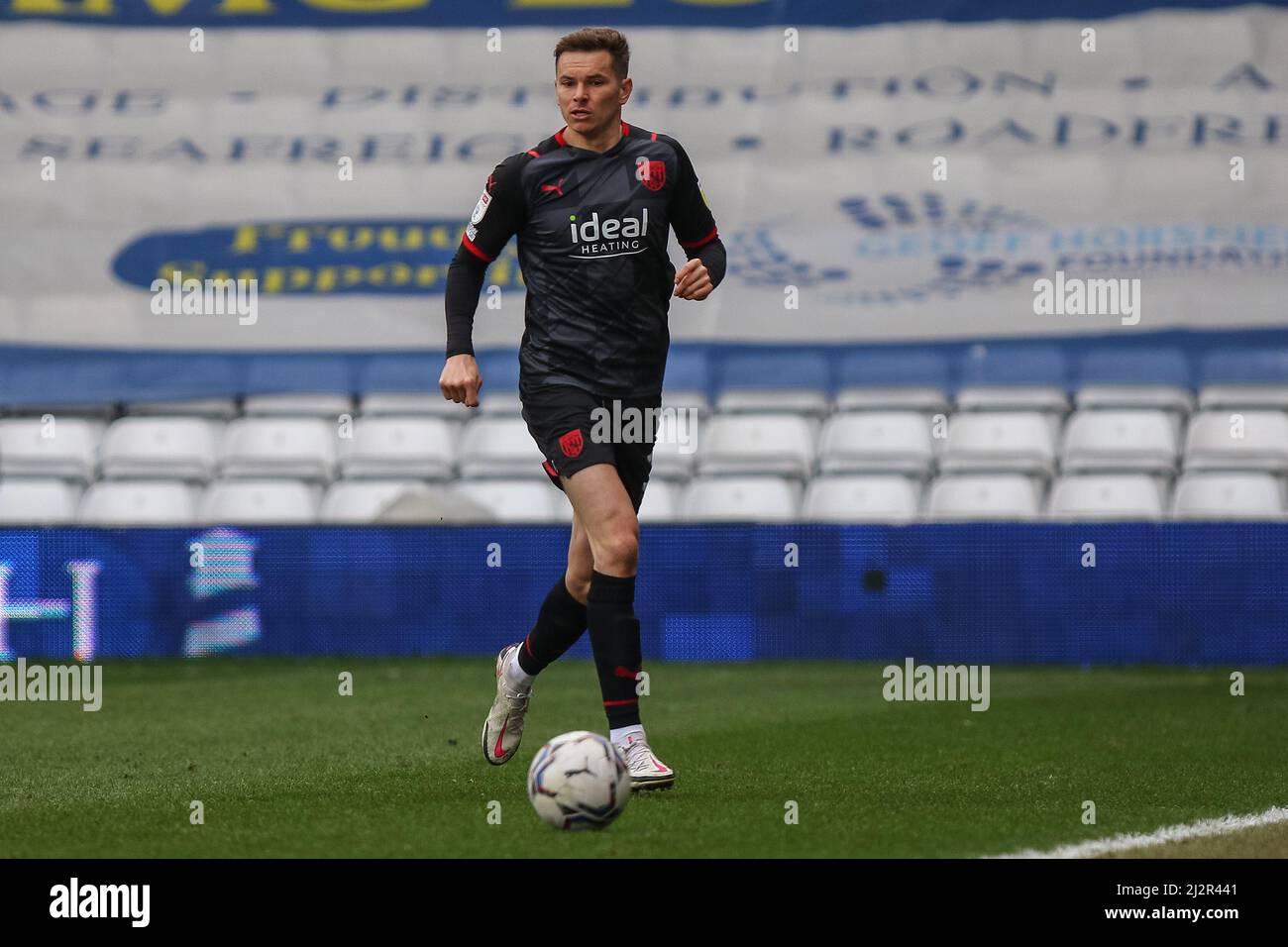 Conor Townsend #3 of West Bromwich Albion with the ball Stock Photo - Alamy