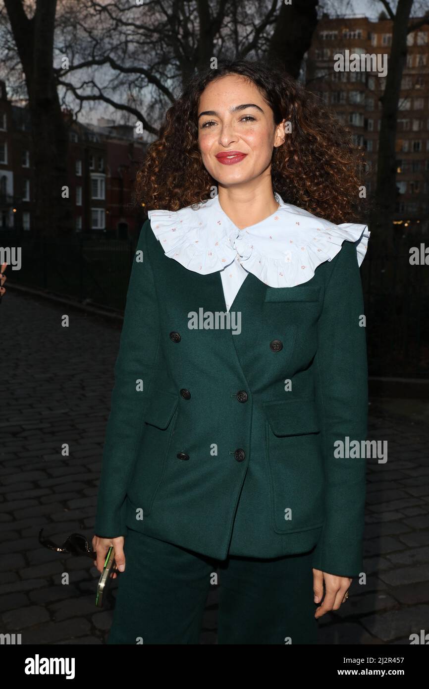 Anna Shaffer seen outside of Paul & Joe show during London Fashion Week ...