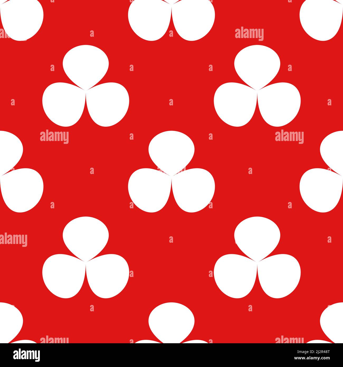 Simple red flowers, petals seamless, repeatable pattern, background ...