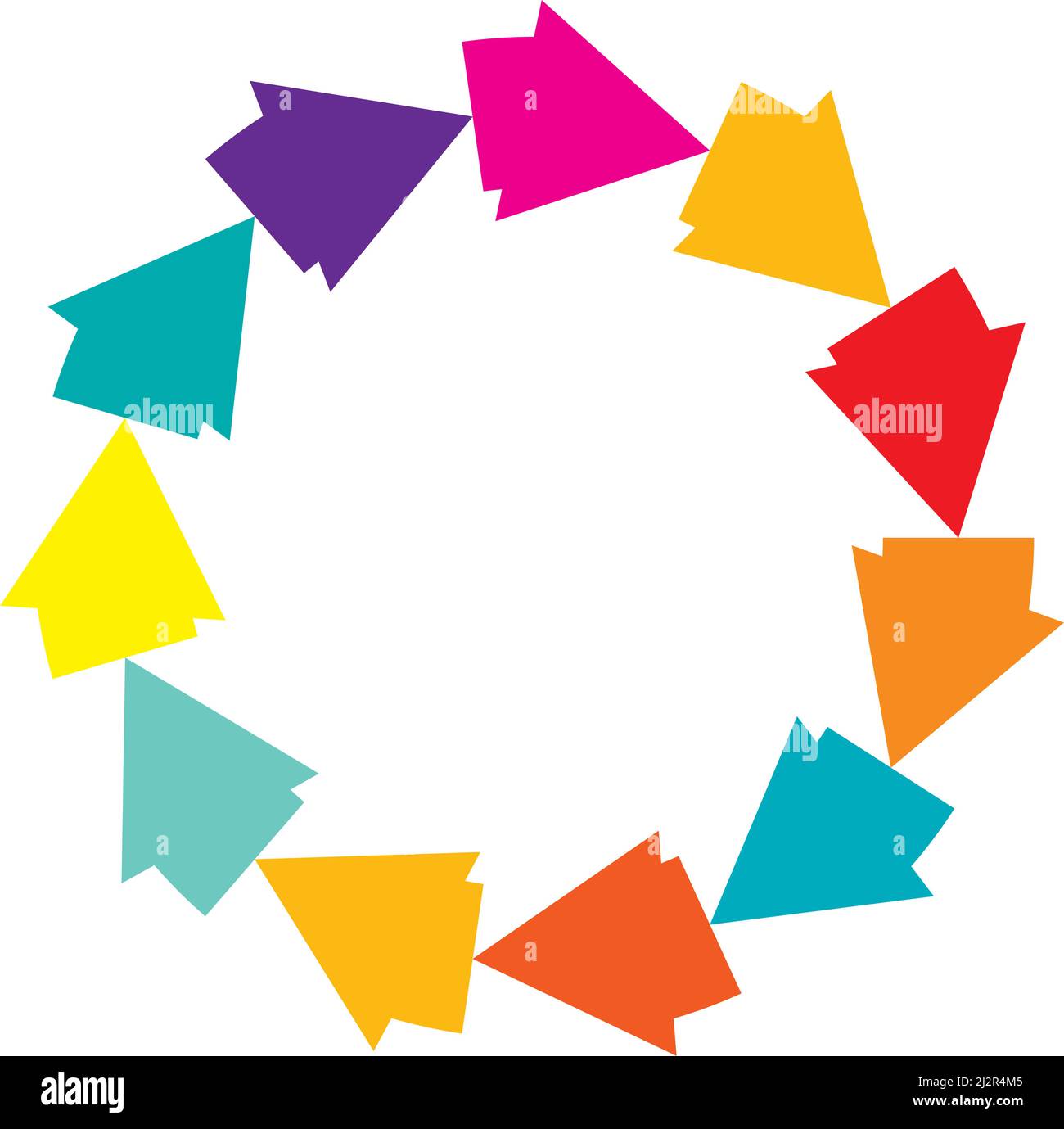 Circular, circle arrows as repetion, recycle, cycle icon, symbol. Stock ...