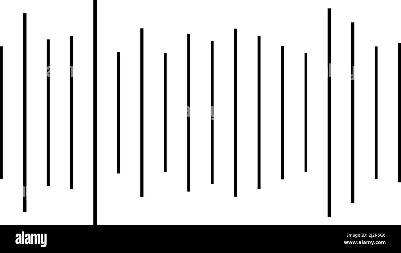 Irregular random lines, stripes pattern vector element - stock vector ...