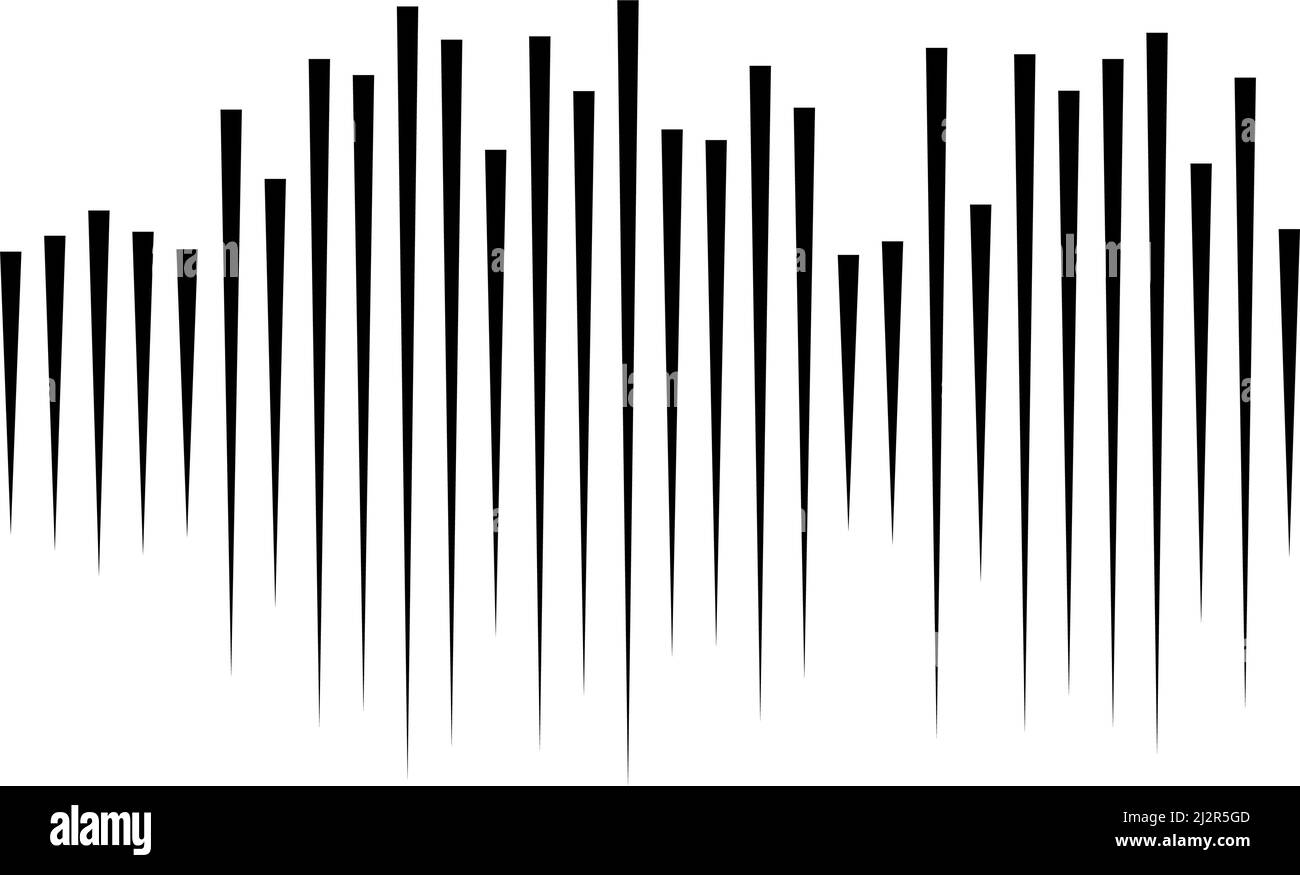 Irregular random lines, stripes pattern vector element - stock vector ...