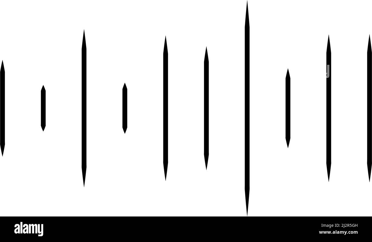 Irregular random lines, stripes pattern vector element - stock vector ...