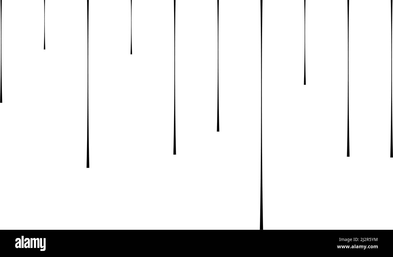 Irregular Random Lines Stripes Pattern Vector Element Stock Vector