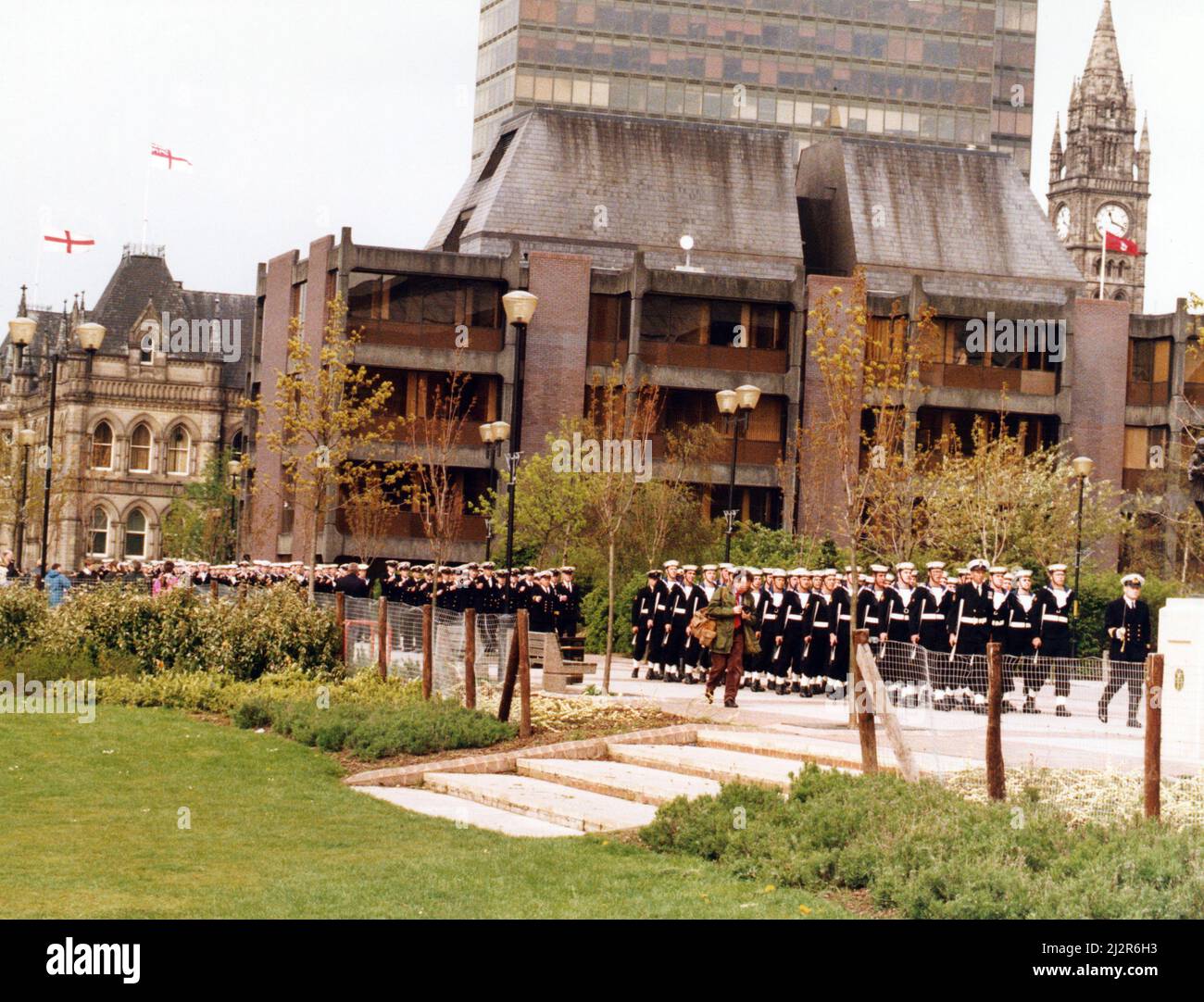 To mark HMS Jupiter's final visit to Middlesbrough, Mayor Councillor ...