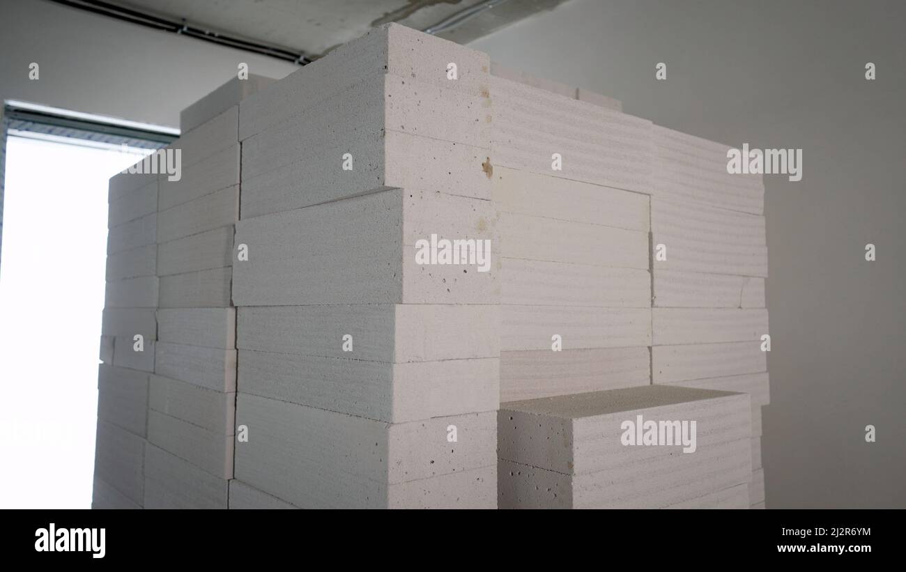 Installation of partition walls hi-res stock photography and images - Alamy