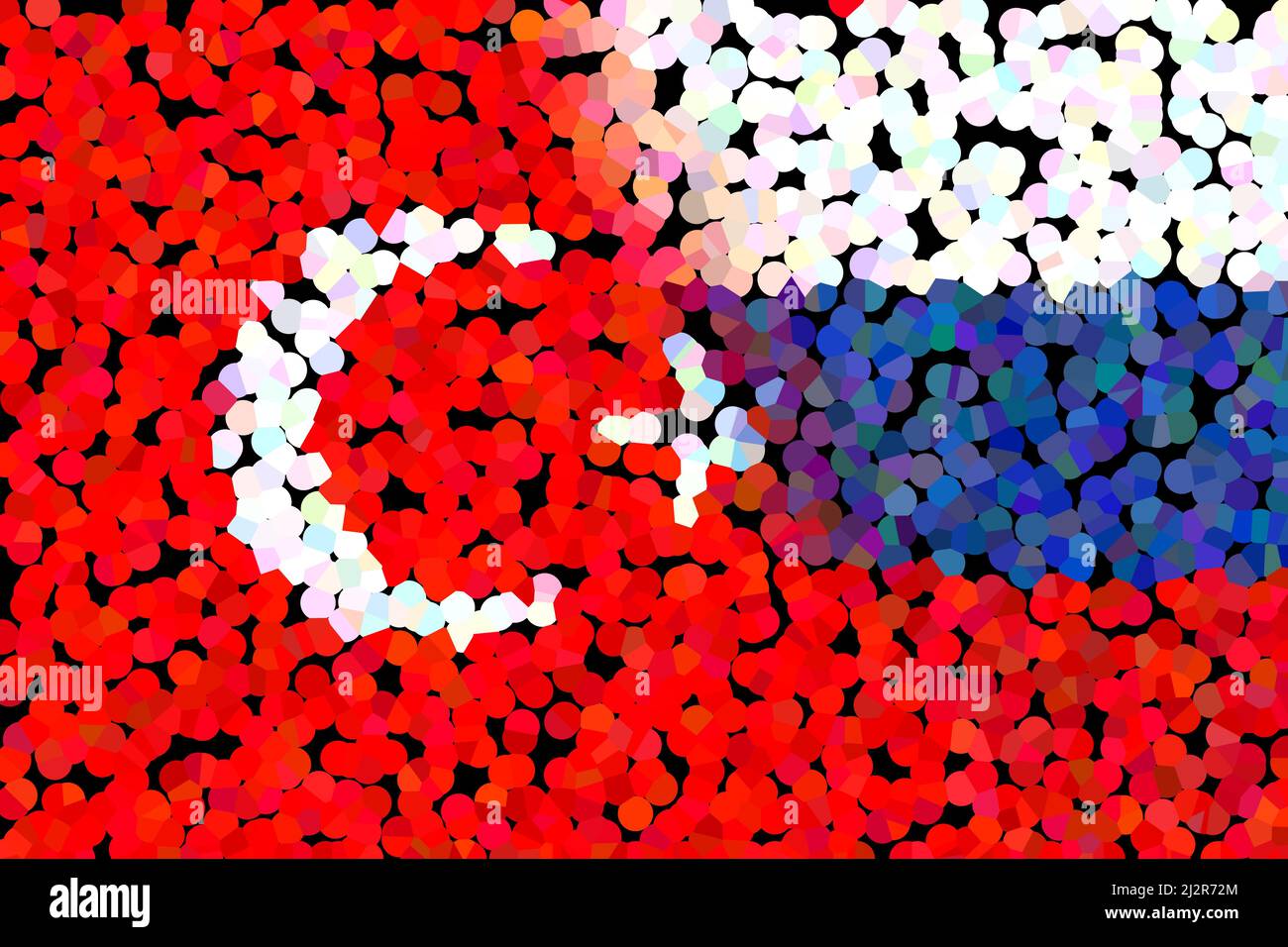 Russia turkey flag hi-res stock photography and images - Alamy