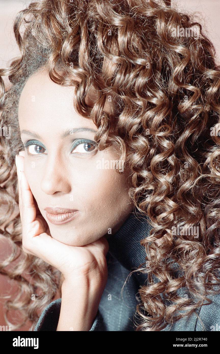 Iman, international model and actress in London to promote BBC2 special ...