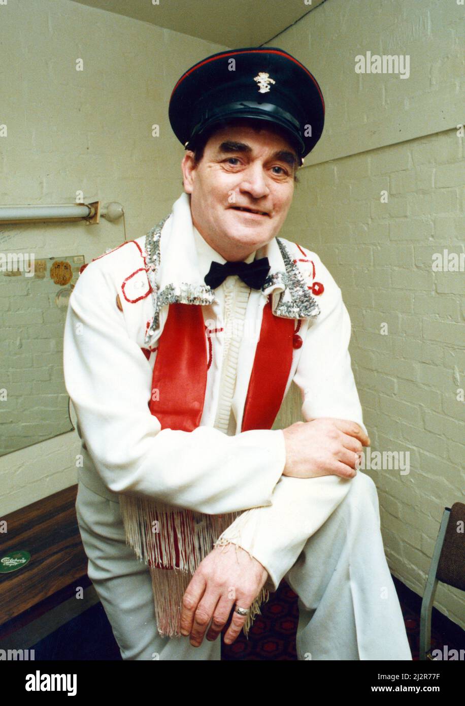 Jarrow Elvis aka Joe Allen. 3rd March 1992 Stock Photo - Alamy