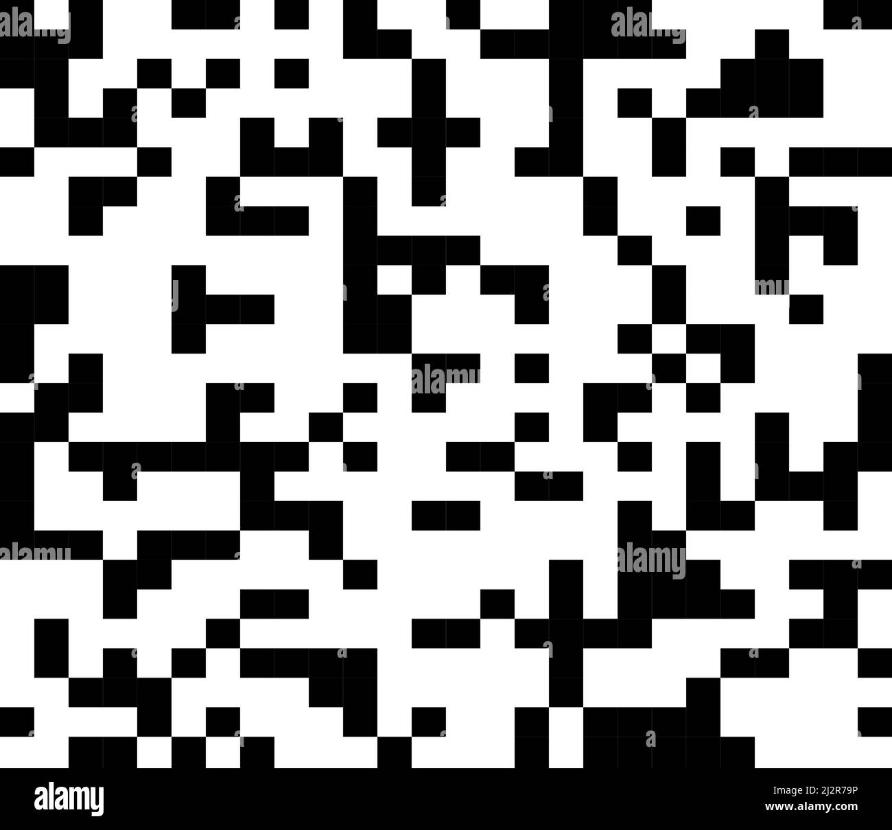 Random squares, rectangles black and white, monochrome geometric ...