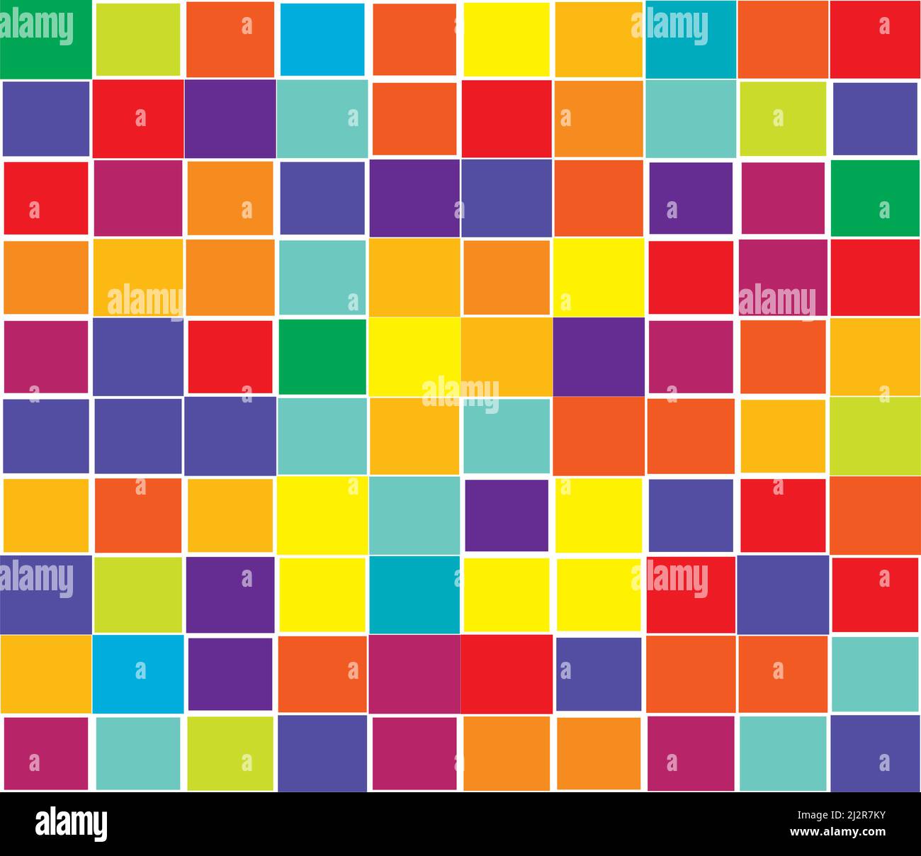 Random squares, rectangles black and white, monochrome geometric ...