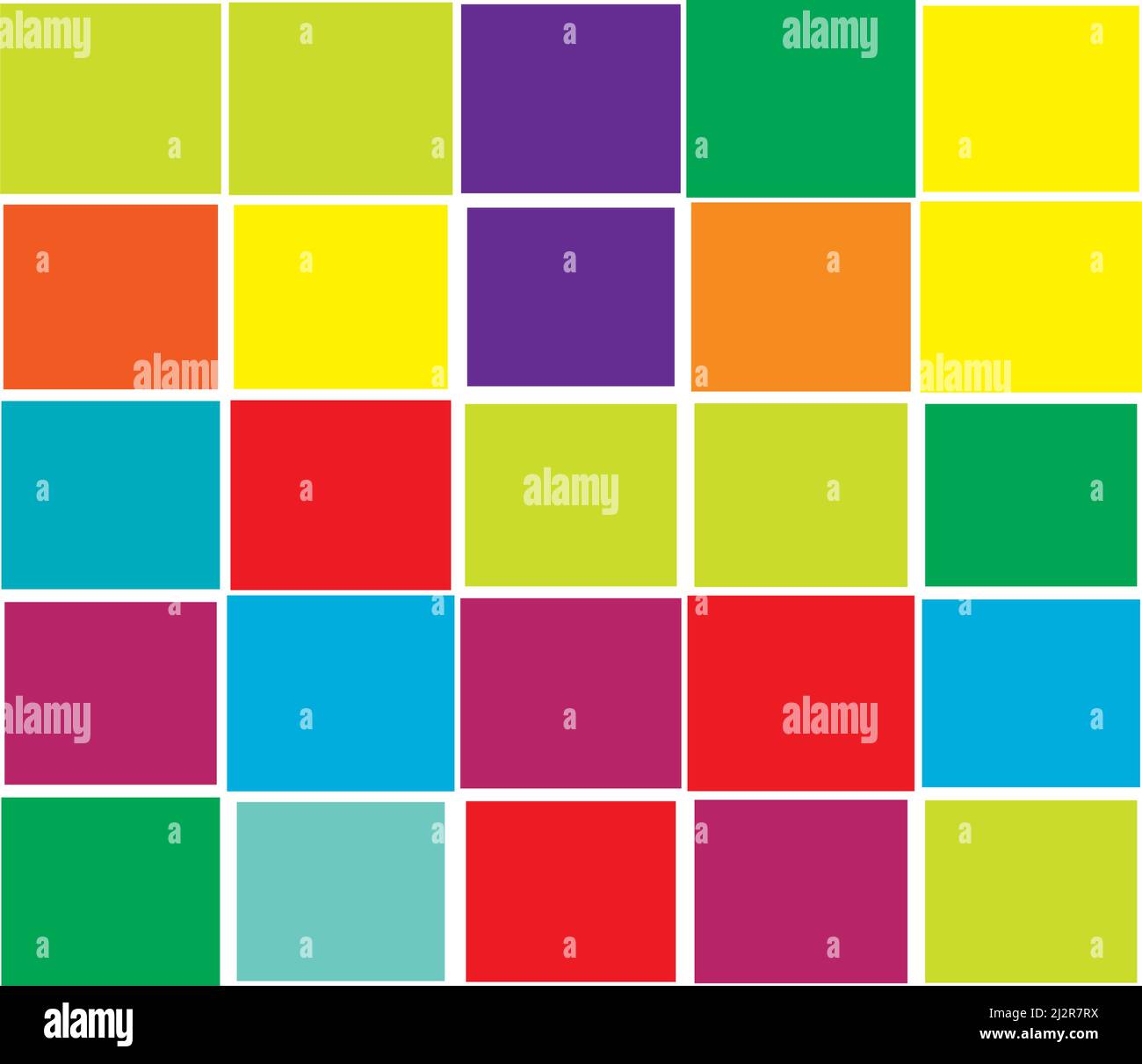 Random squares, rectangles black and white, monochrome geometric ...