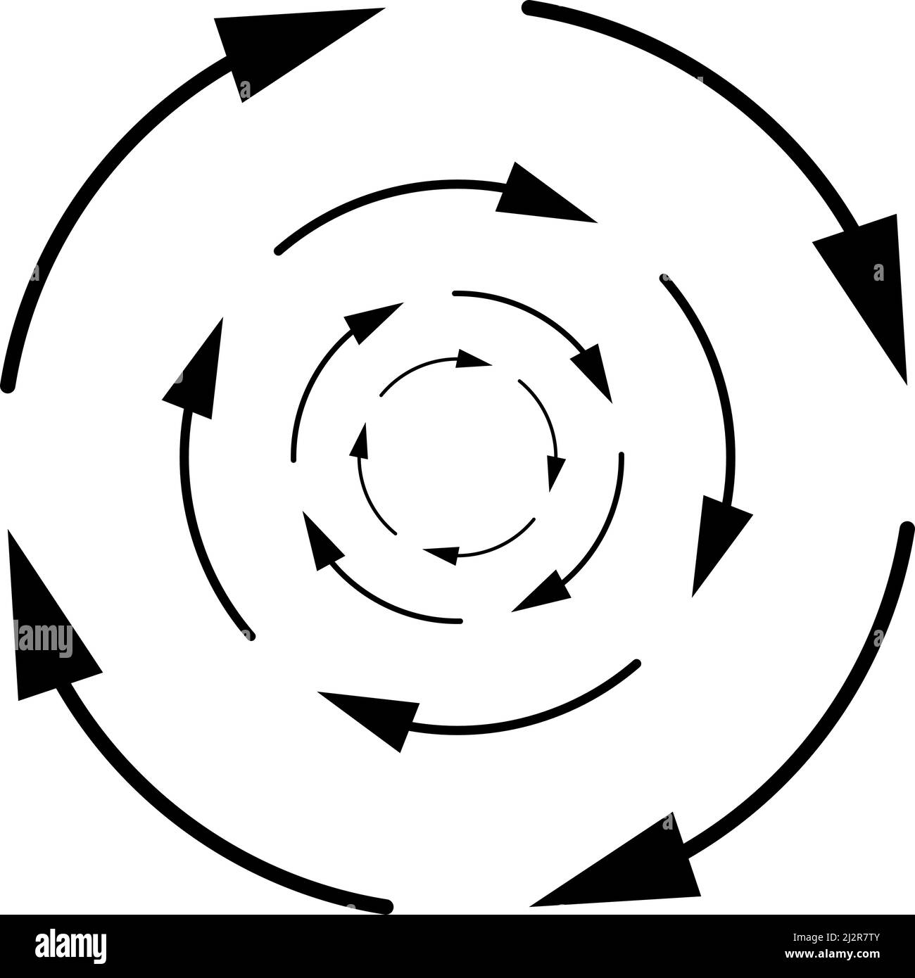 Circular, circle arrow element as recycling, update, refresh and reload ...