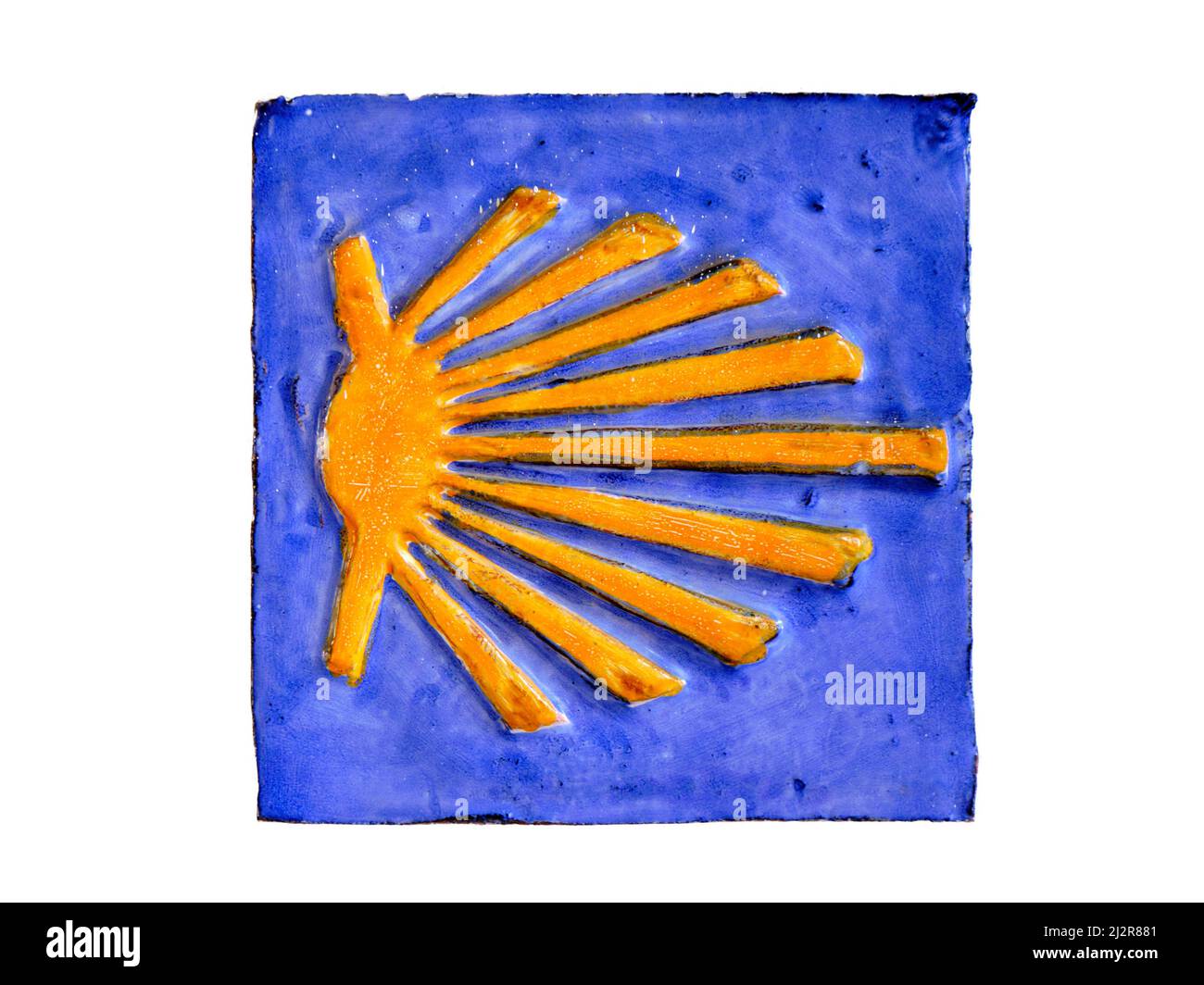 Pilgrimage of Compostela (Camino de Santiago) - St James Way Sign ...