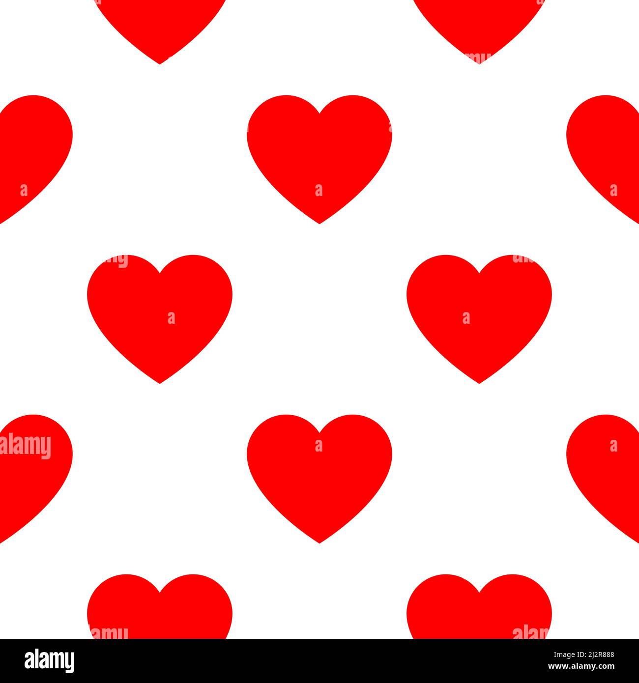 Seamless, repeatable heart shape, icon pattern, texture. Heart wrapper ...