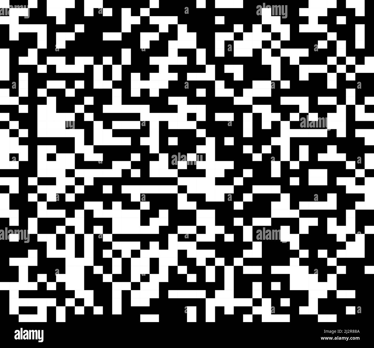 Random squares, rectangles black and white, monochrome geometric ...